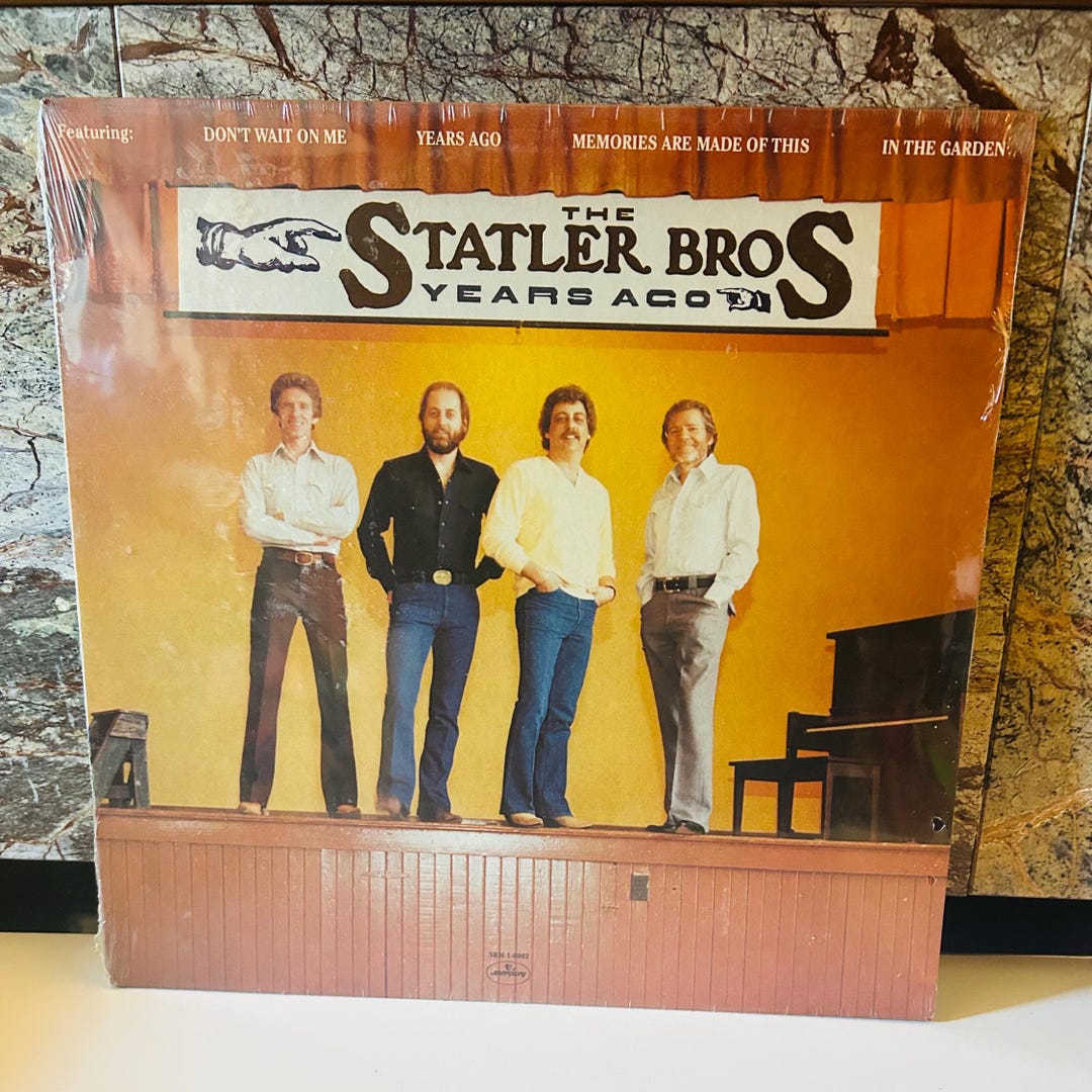 Statler Brothers 1981 Sealed LP Vinyl Album - Etsy