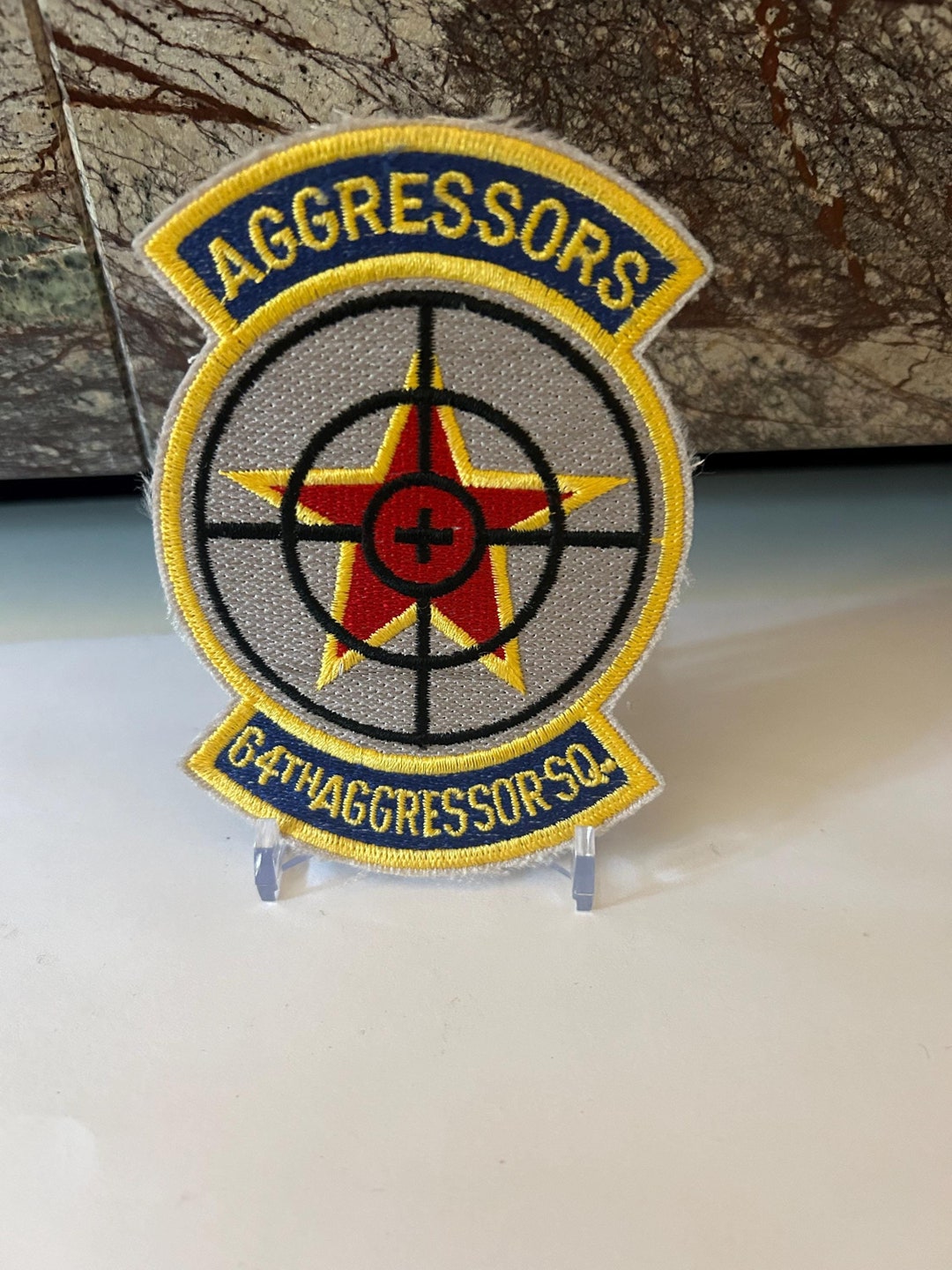US Air Force Aggressors Vintage Embroidered Patch - Etsy