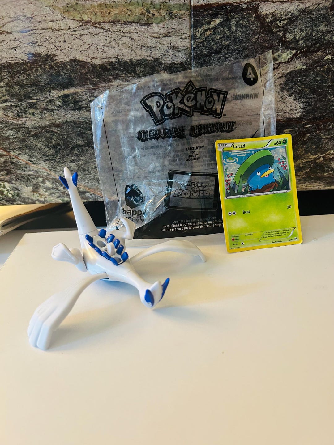 Pokemon Toy With Card Happy Meal Toy - Etsy