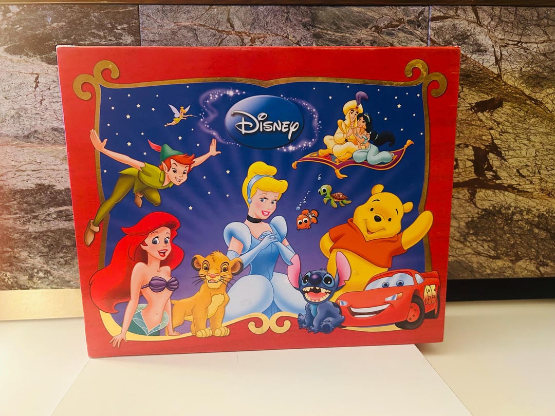 Disney Vintage Gift Box Empty Storage Container - Etsy