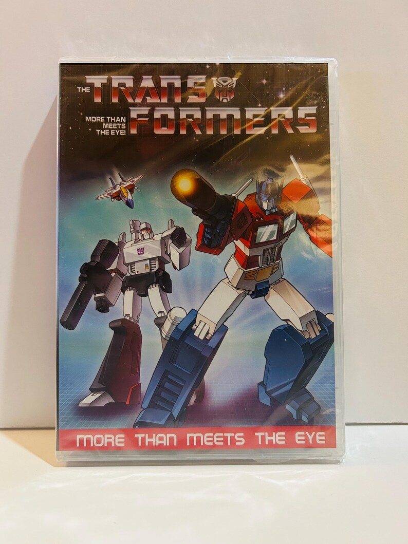 Transformers DVD More Than Meets the Eye - Etsy