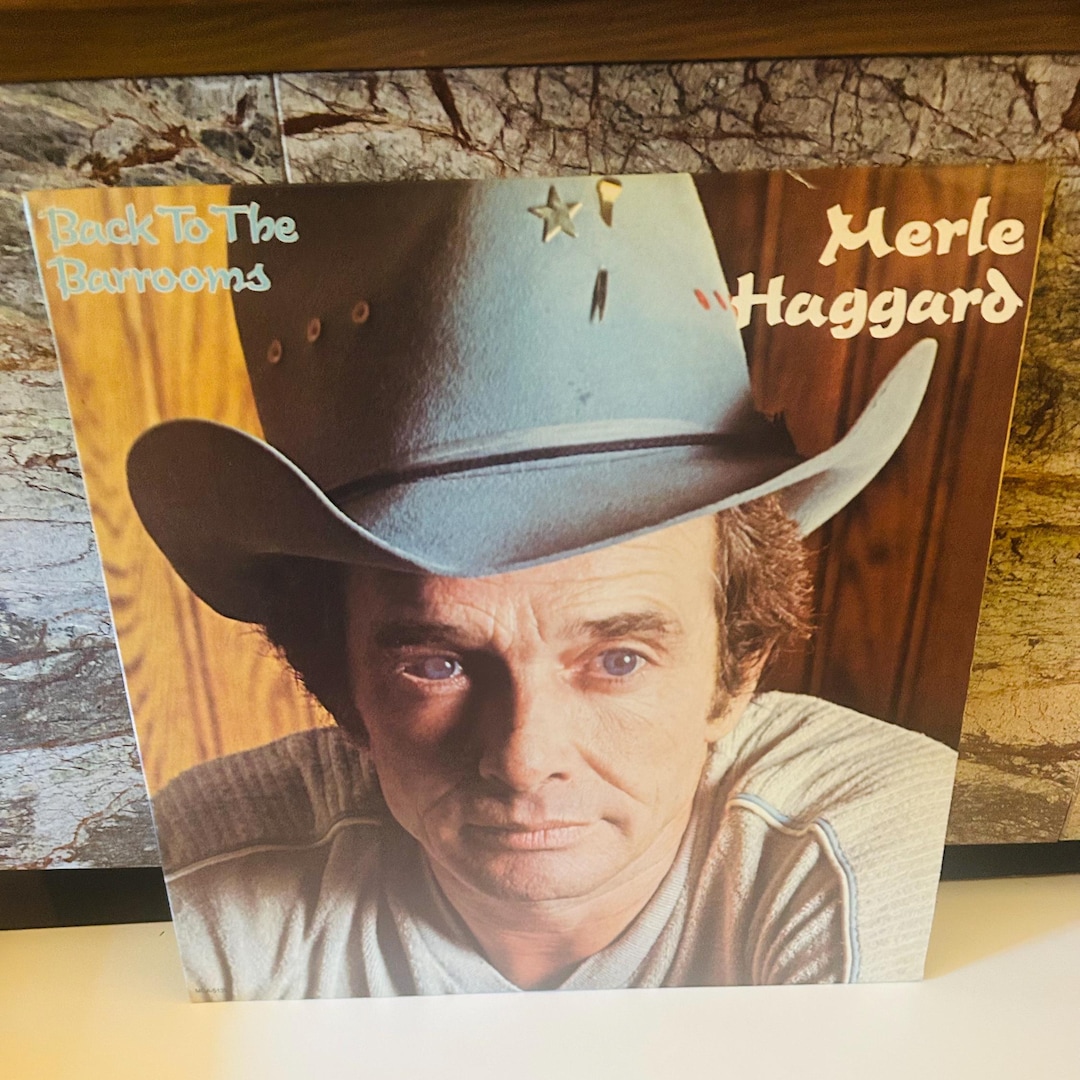 Merle Haggard 1980 LP Vinyl Back to the Barrooms Album - Etsy