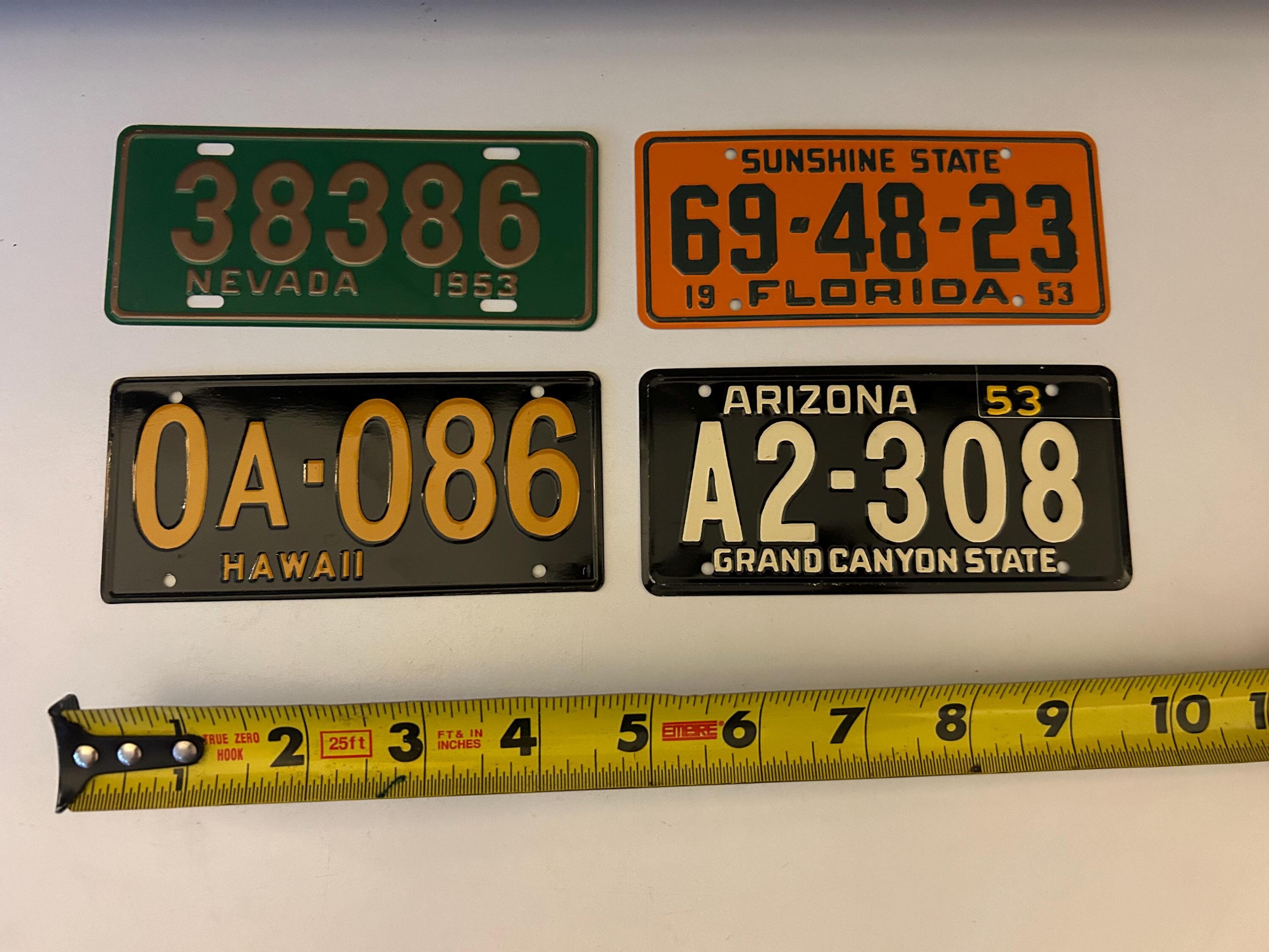 Mini Bike License Plate - 1953 Collection - Choose One General Mills ...