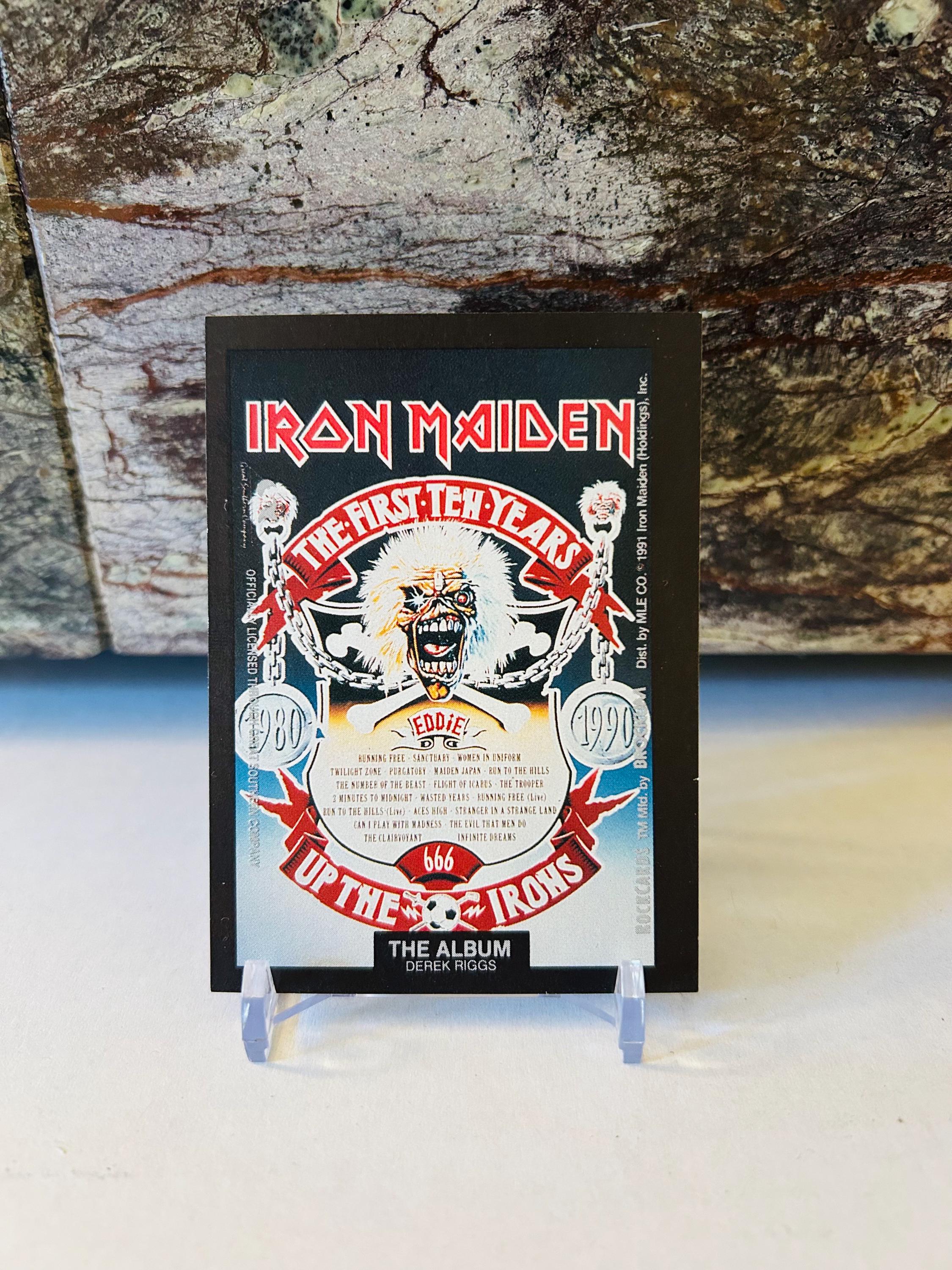 Iron Maiden 1991 Rock Sticker - Etsy