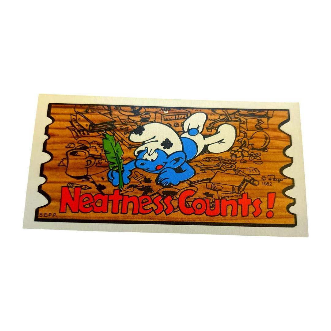 Smurfs (1982) #16 Vintage Trading Card - Etsy