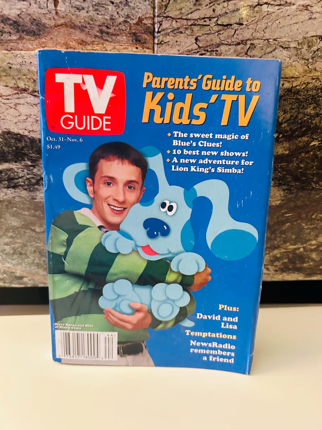 Blues Clues 1998 TV Guide - Etsy