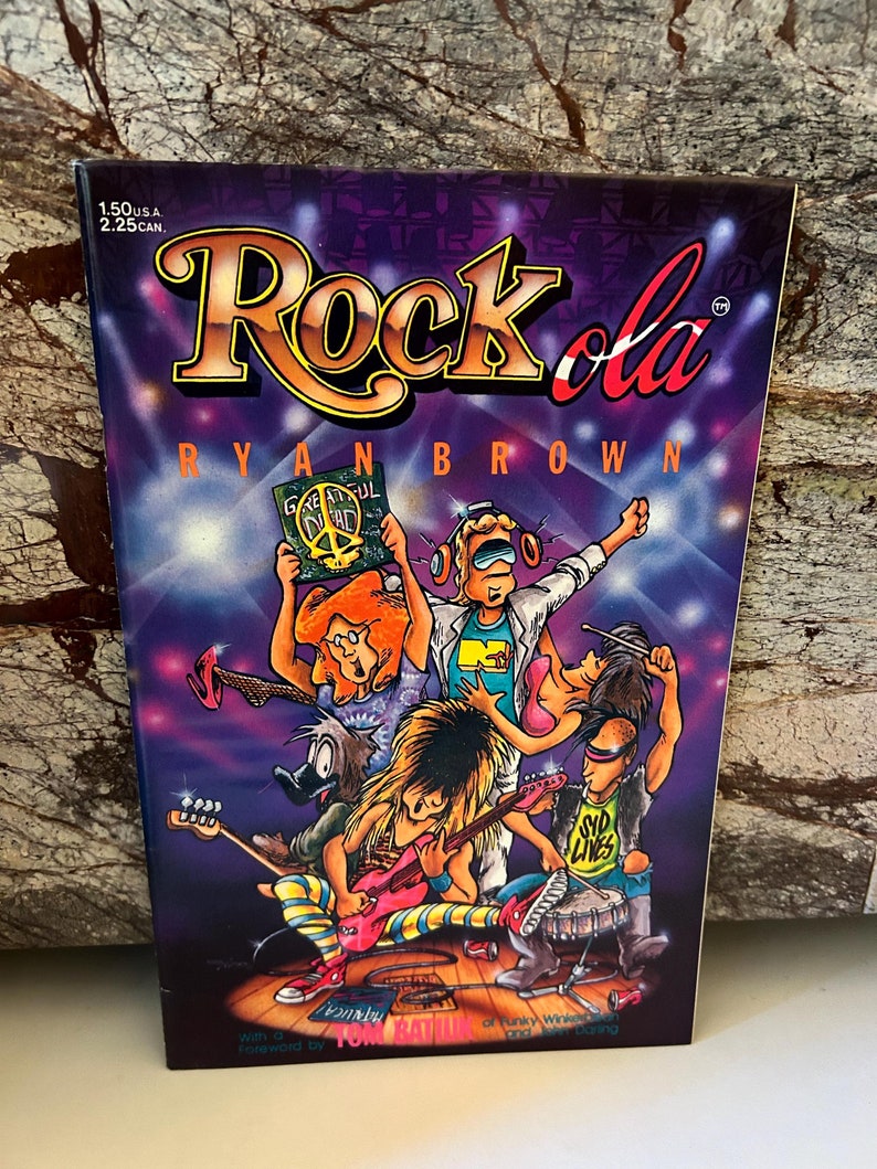 Ryan Brown Rockola Comic Book 1987 - Etsy