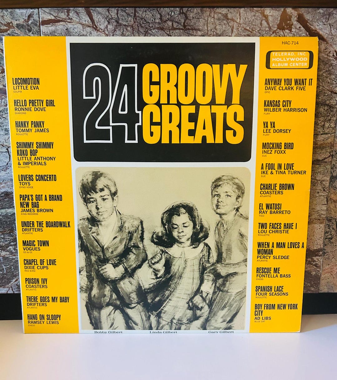 24 Groovy Greats 1965 LP Vinyl Album - Etsy
