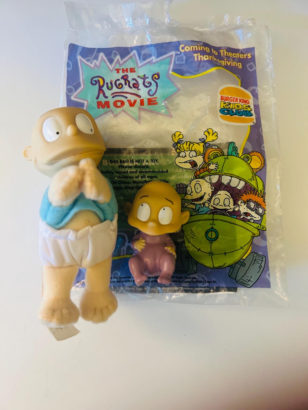 Rugrats Chucky 1998 Burger King Toy Figure - Etsy