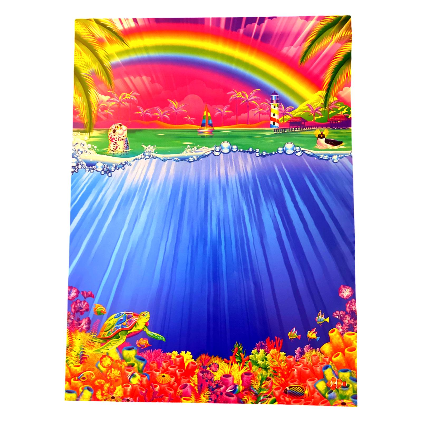 Lisa Frank Poster 14x19 Rainbow Glossy Backdrop Single Sheet - Etsy