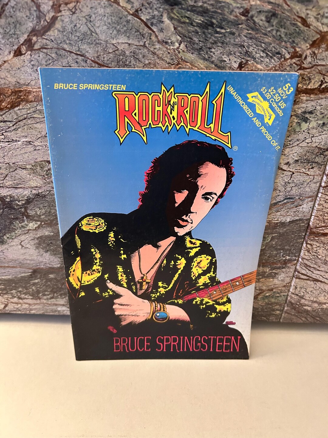 Rock Roll Bruce Springsteen Comic, 1992, First Printing - Etsy