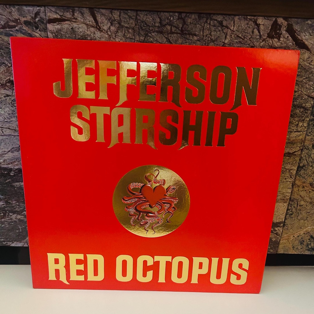 Jefferson Starship 1975 LP Vinyl Red Octopus Album - Etsy