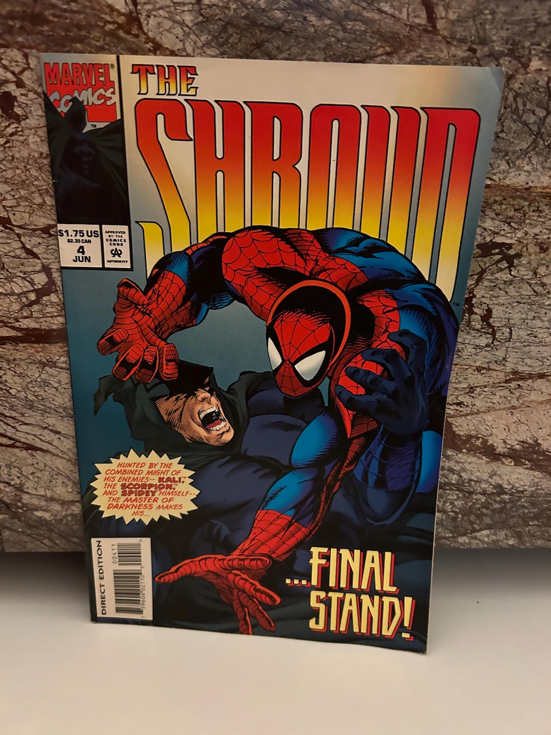 The Shroud Marvel Comic Book Vol 1 No. 4 June 1994 - Etsy
