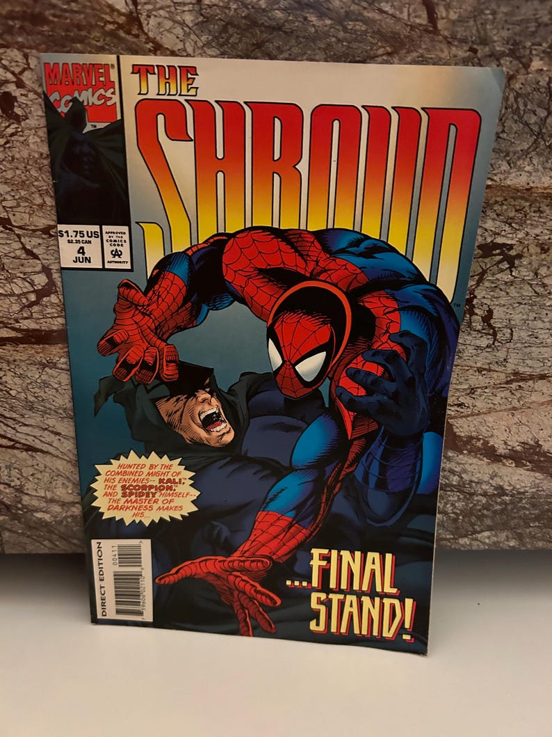 The Shroud Marvel Comic Book Vol 1 No. 4 June 1994 - Etsy