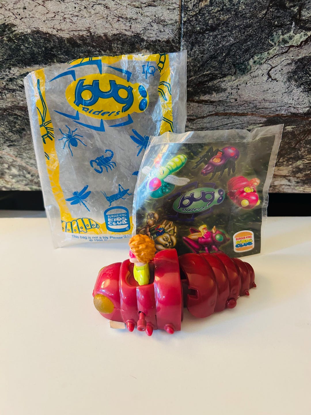 Bug Riders Burger King Toy - Etsy