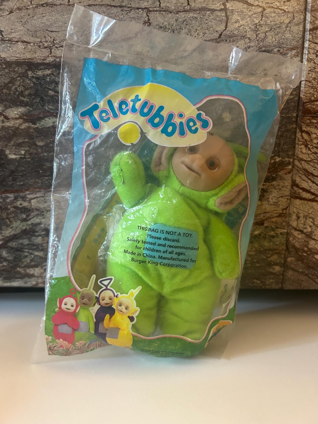 Teletubbies 1999 Dipsy Clip on Beanbag Puppet - Etsy