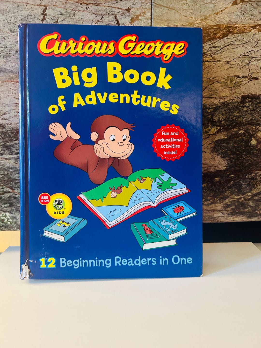 Curious George Big Book of Adventures (290 Page Book) - Etsy
