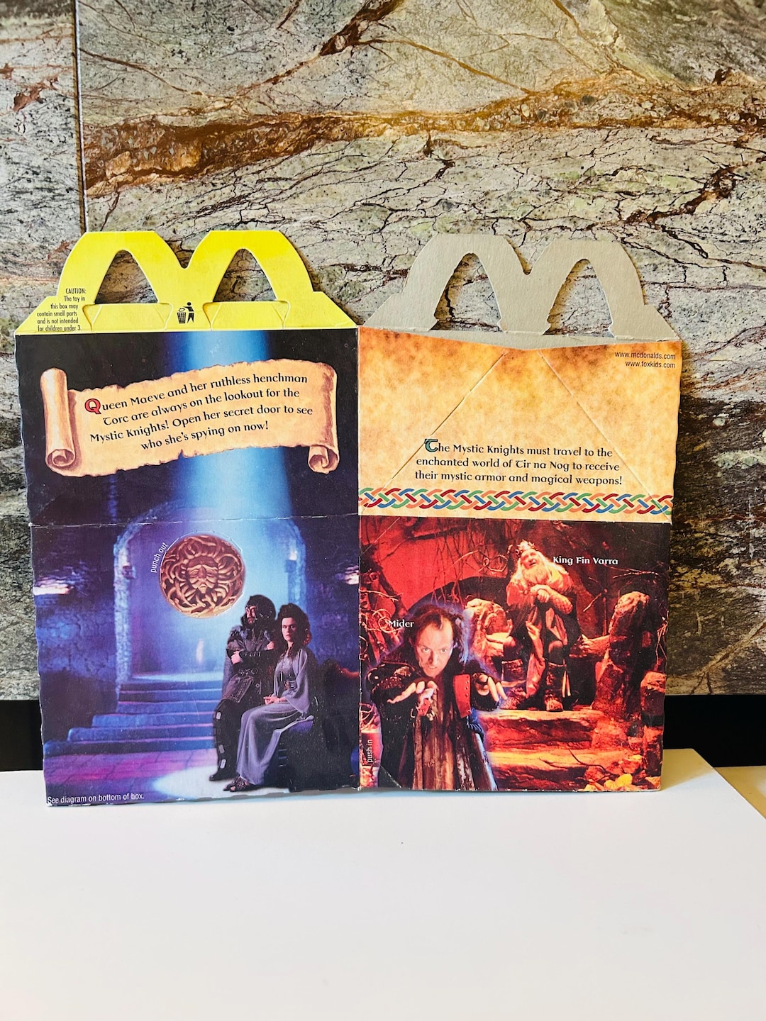Mystic Knights (1999) Happy Meal Box - Etsy