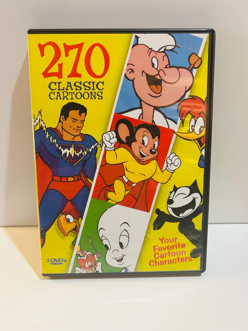 Classic Cartoons Preowned DVD - Etsy