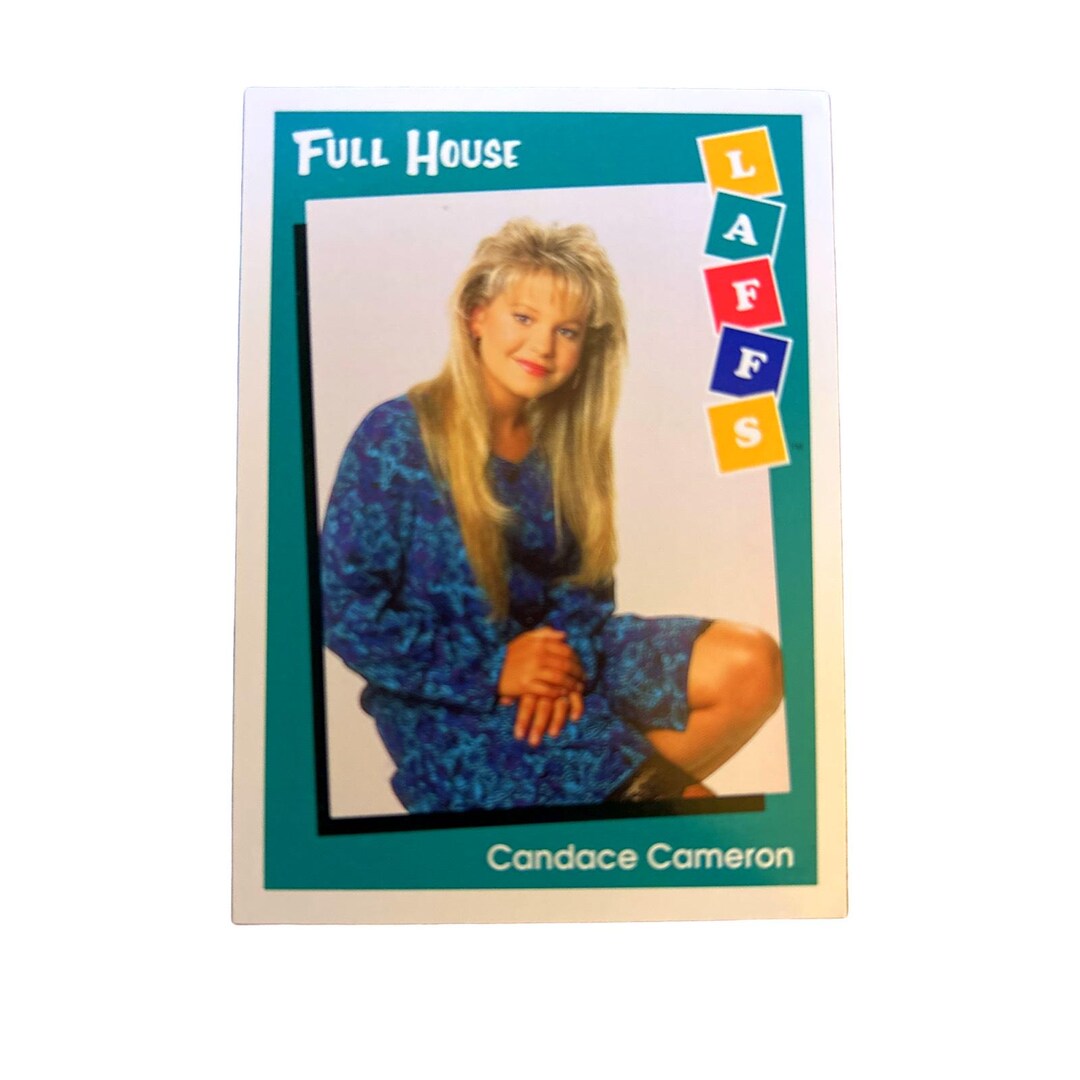 Full House #6 Trading Card (1991) Candace Cameron - Etsy