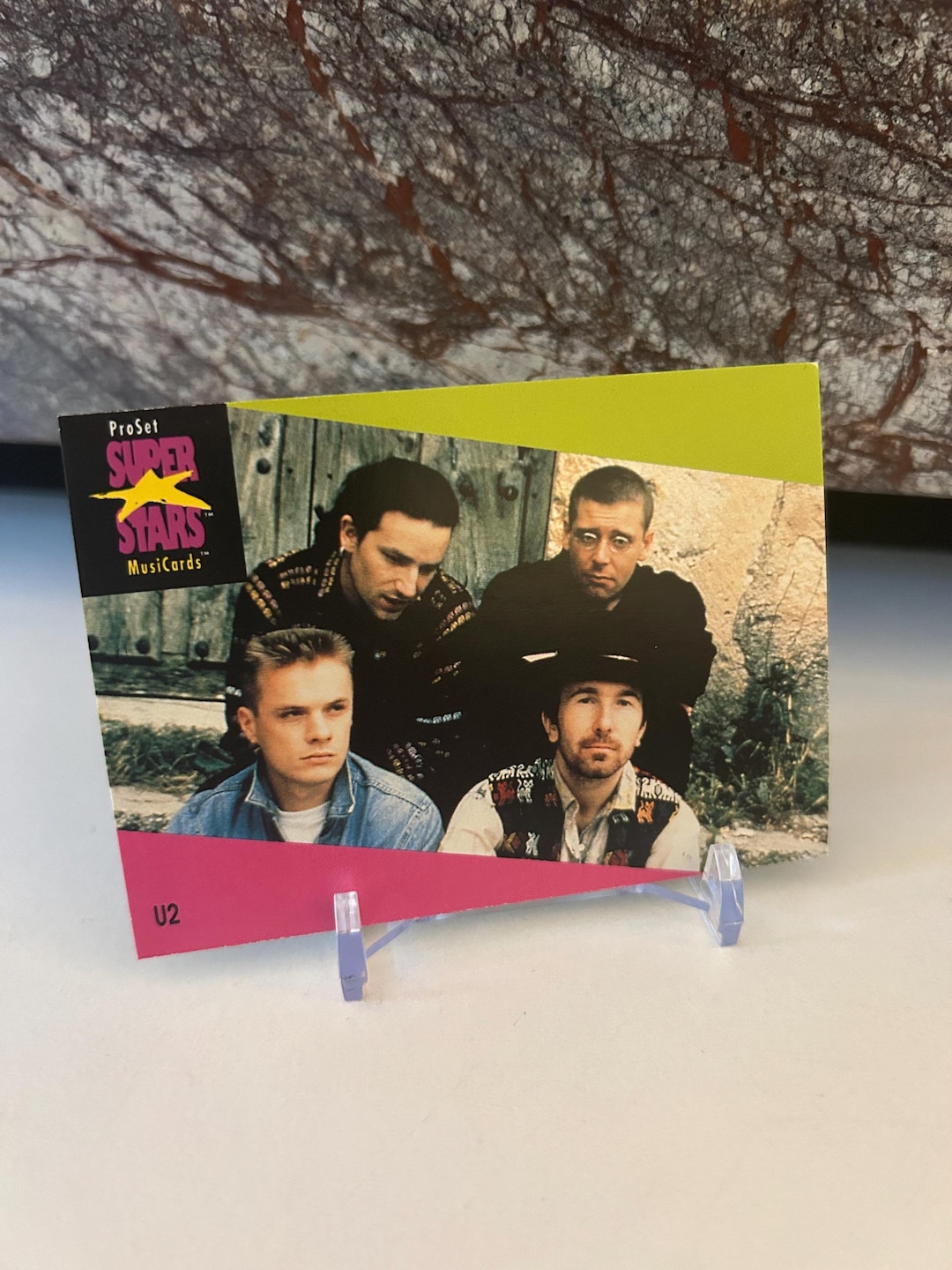 U2 1991 Trading Card #101 - Etsy