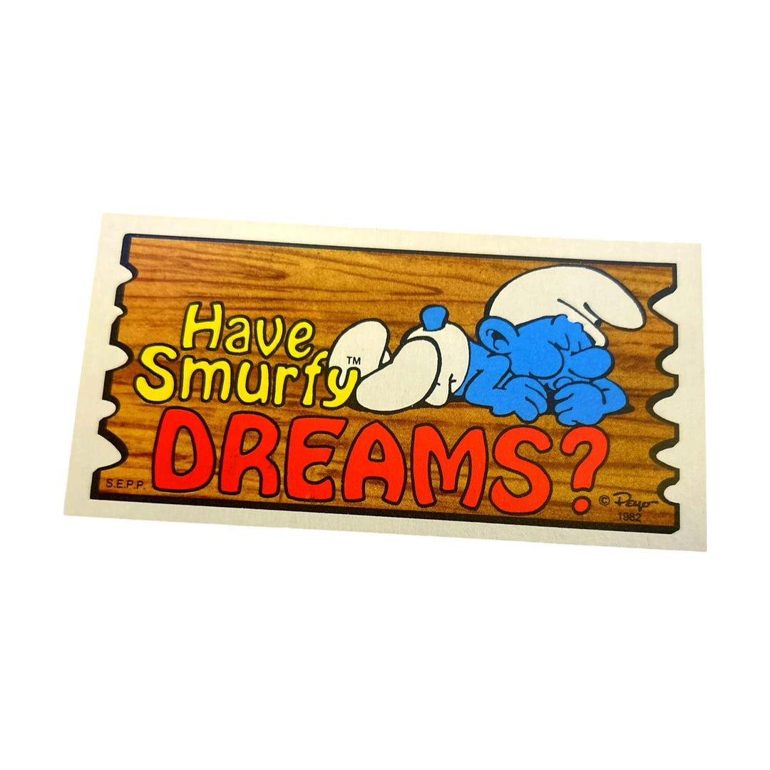 Smurfs (1982) #53 Vintage Trading Card - Etsy