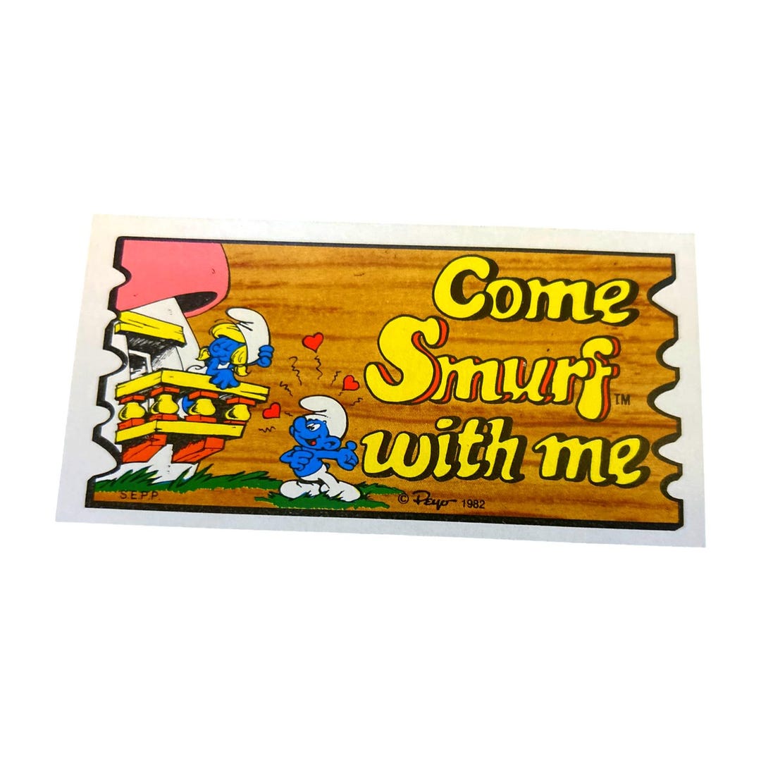 Smurfs (1982) #47 Vintage Trading Card - Etsy