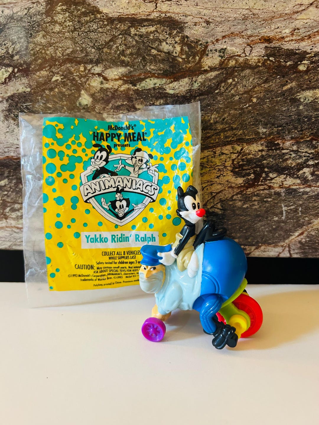 Animaniacs 1993 Toy Yakko Ridin' Ralph - Etsy