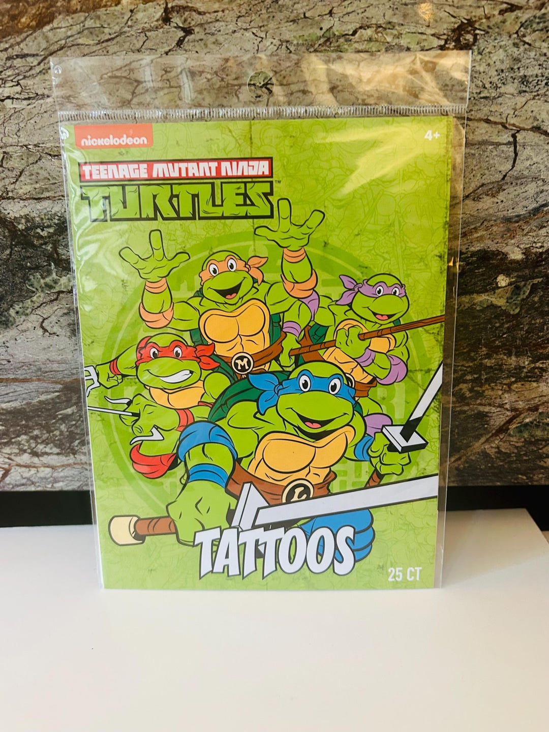Ninja Turtles Tattoos (one Sealed Pack of 25 Tattoos) Party Favor Idea ...