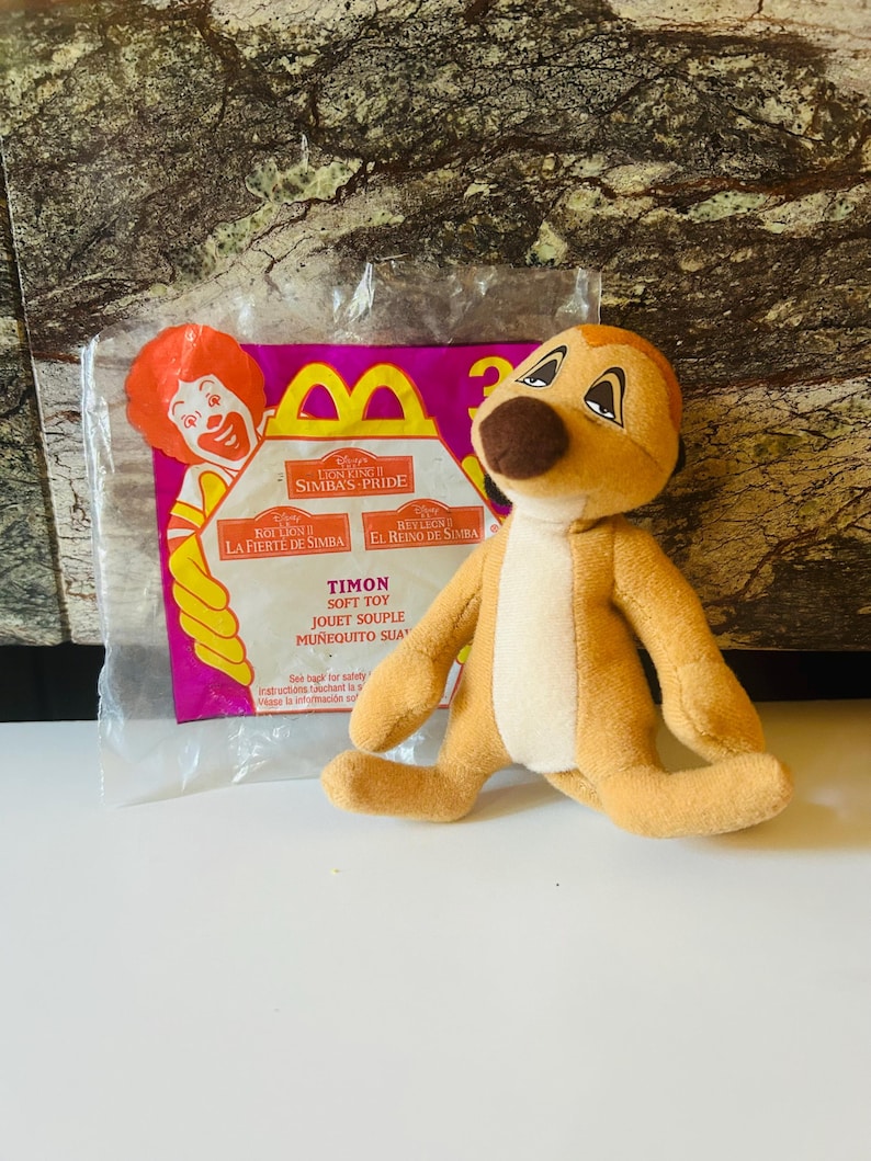 Lion King Timon 1998 Soft Toy - Etsy