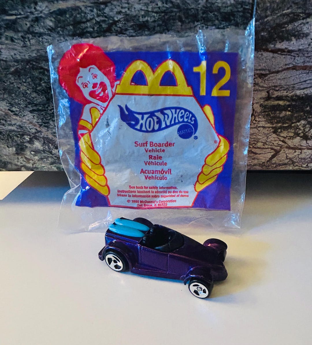 Hot Wheels Surf Boarder 1999 Happy Meal Toy - Etsy