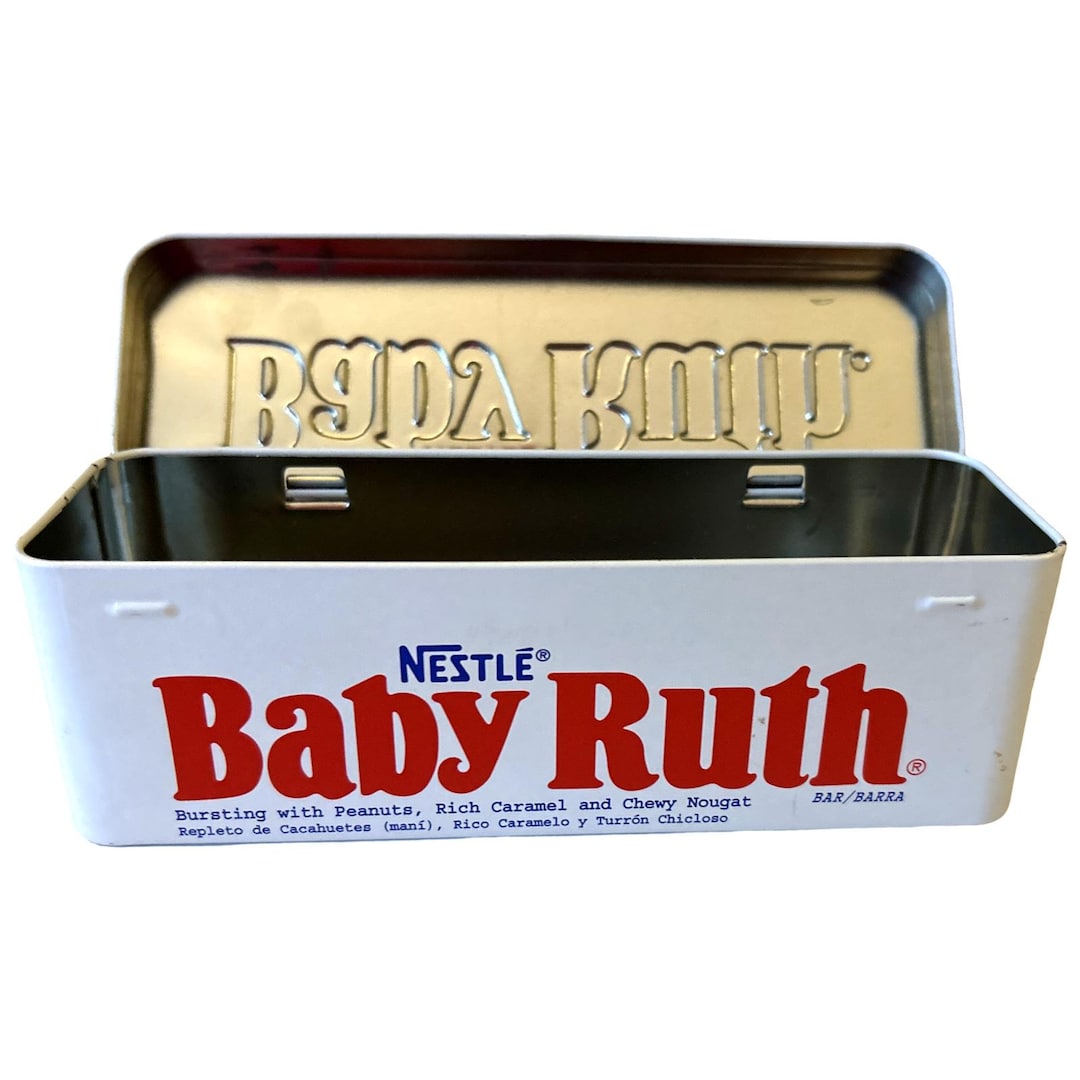 Nestle Baby Ruth Tin Container Empty Storage Container - Etsy