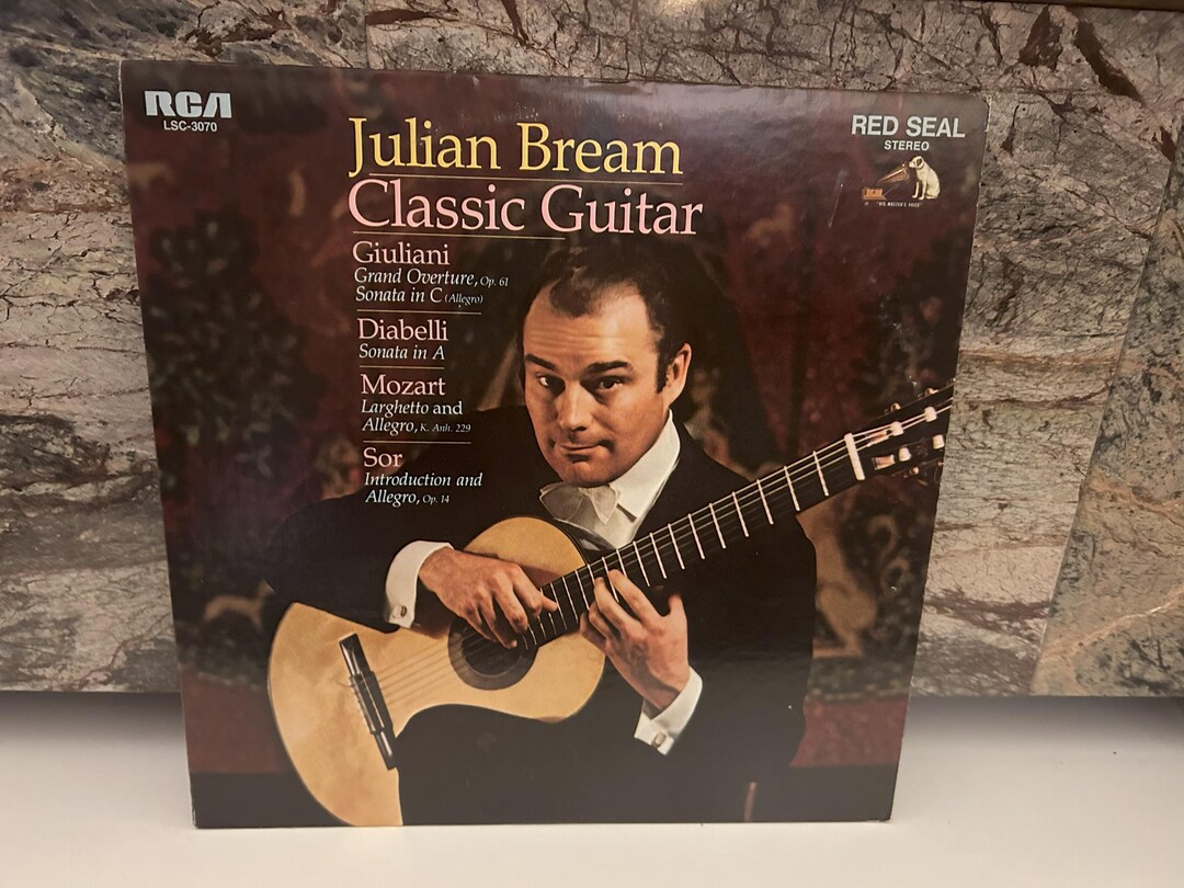 Julian Bream RCA 1969 Vinyl LP Record Classic Guitar Album - Etsy