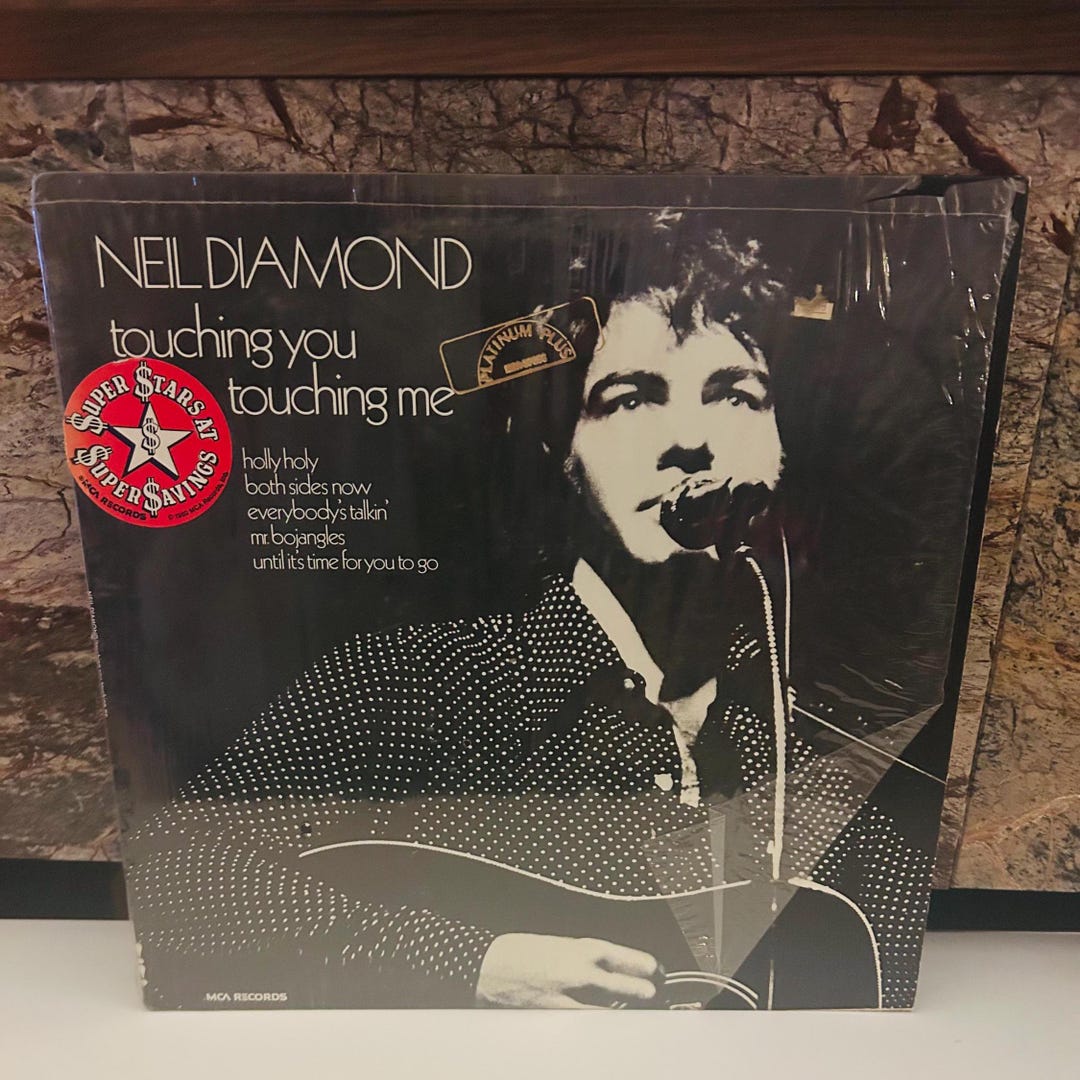 Neil Diamond Vinyl Touching You Touching Me LP Album - Etsy