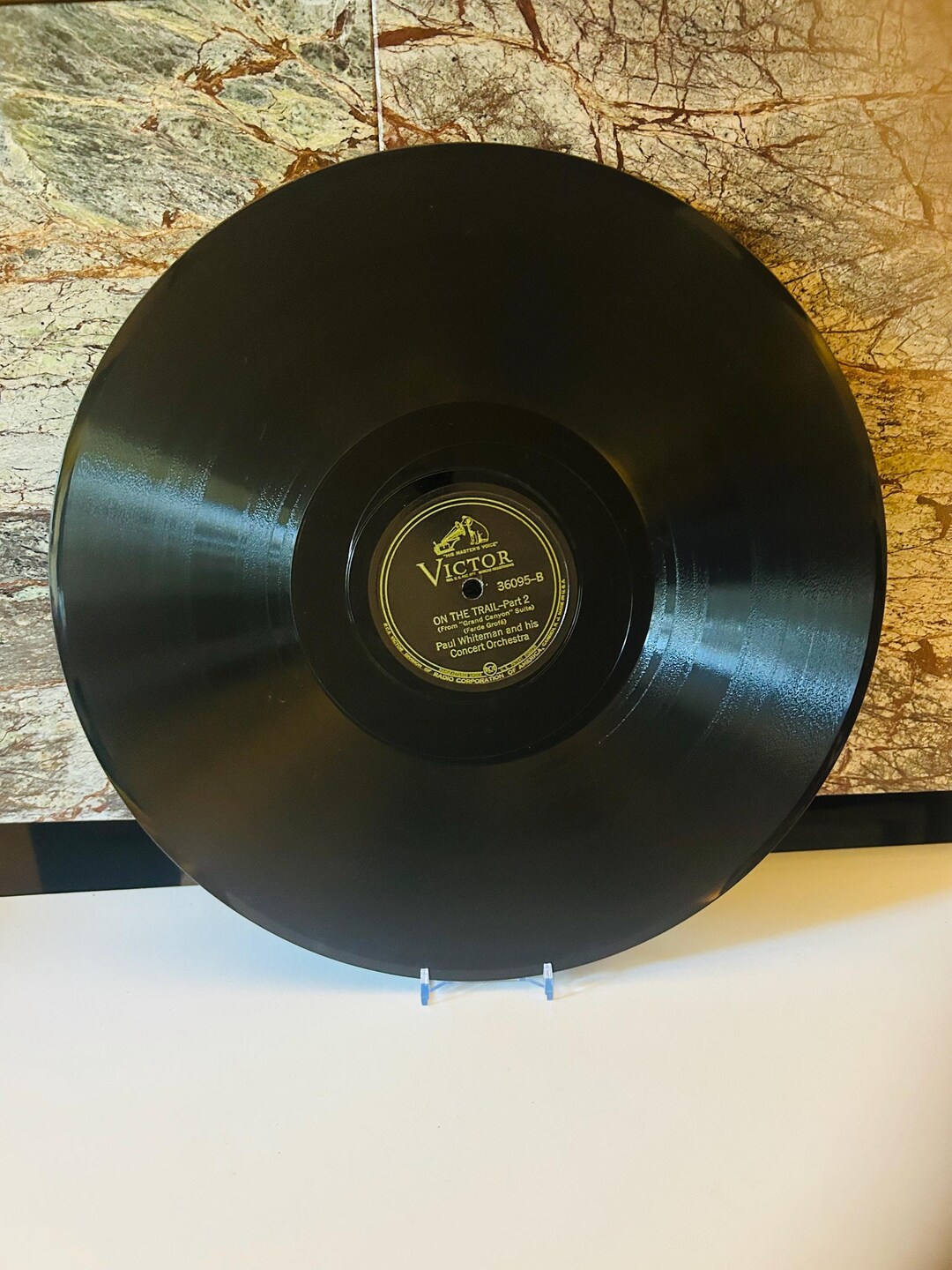 Paul Whiteman 12-inch Vinyl Record (no Case) on the Trail Album Sold AS ...