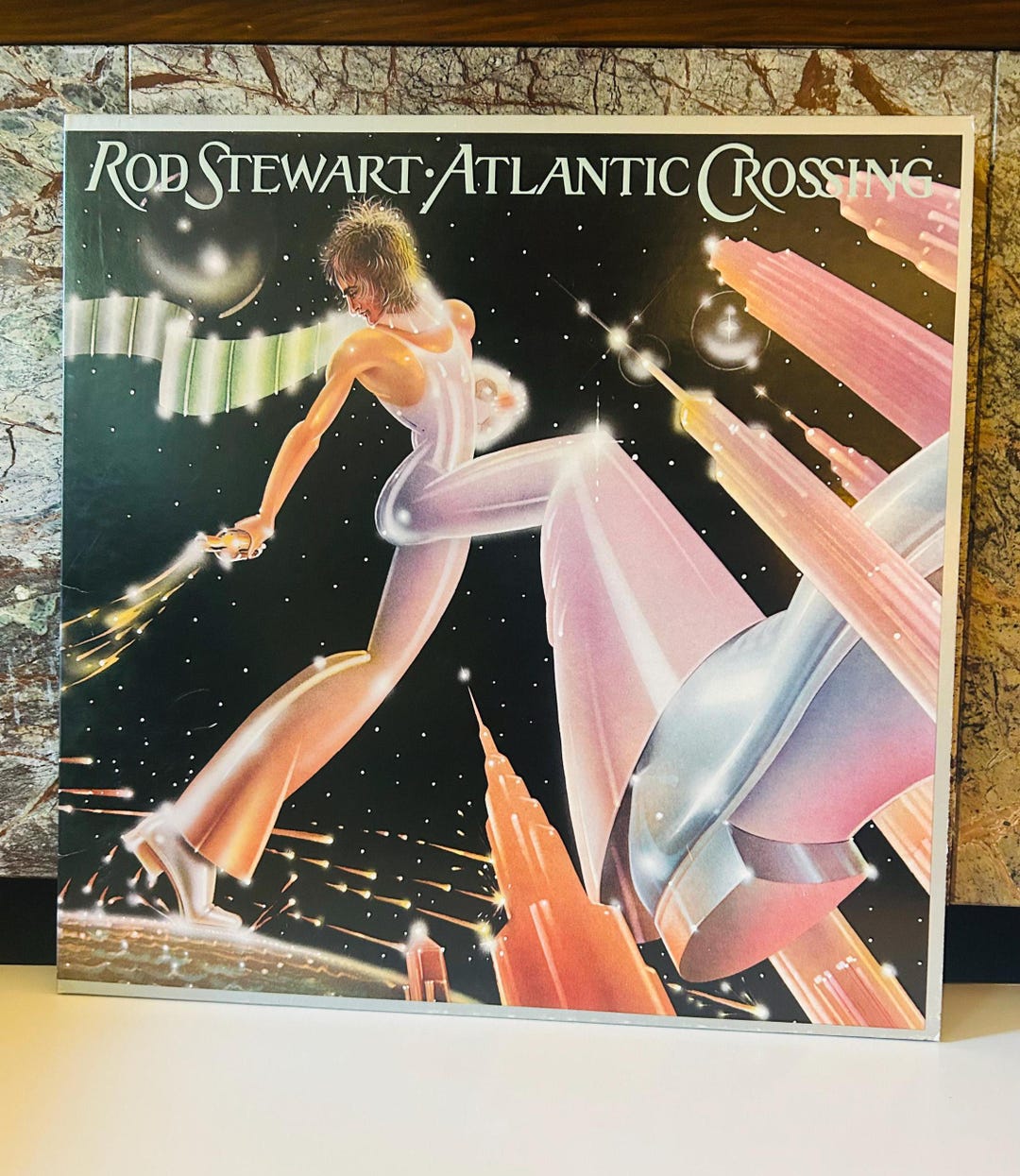 Rod Stewart 1975 Lp Vinyl Atlantic Crossing Album Etsy