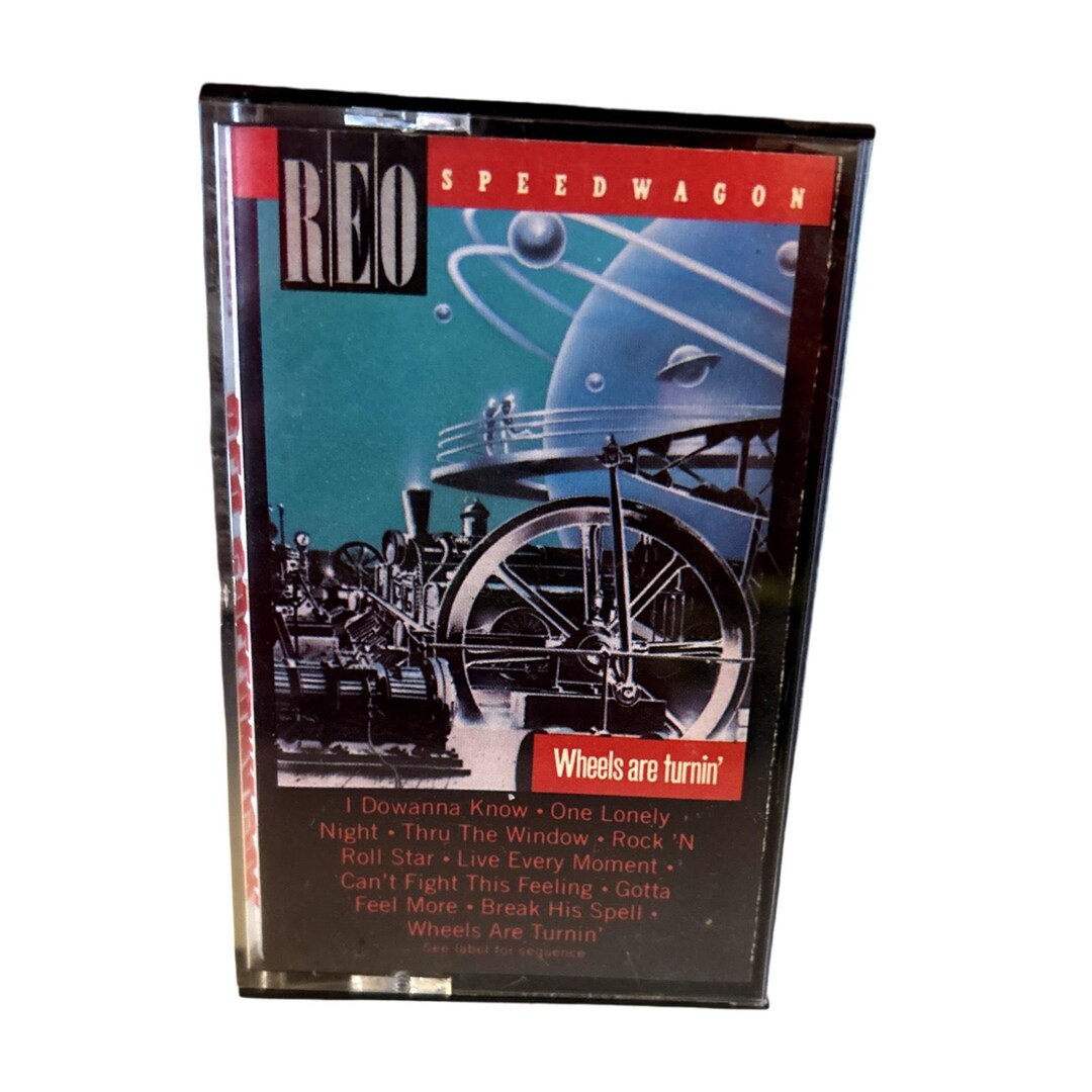 REO Speedwagon 1984 Cassette Wheels Are Turnin - Etsy