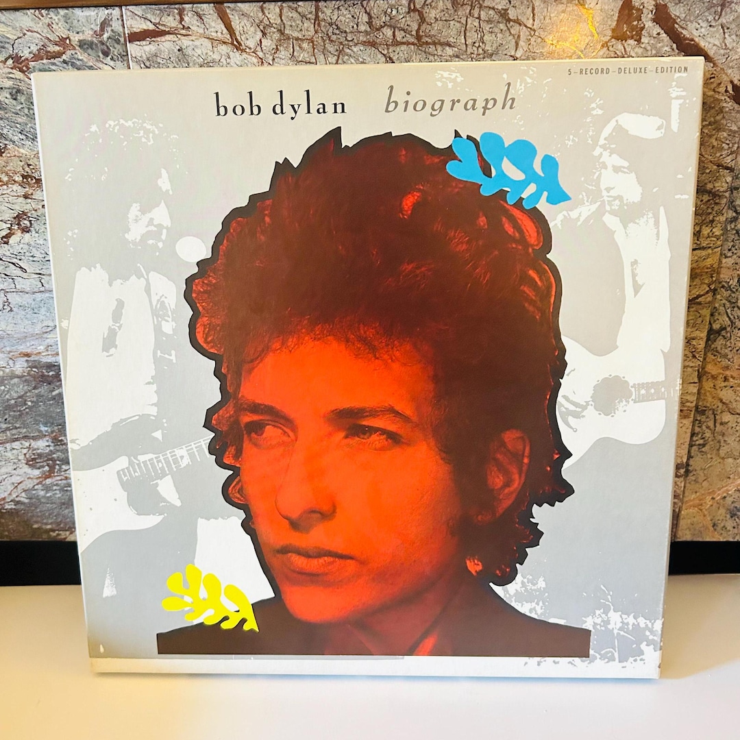 Bob Dylan 5LP Box Set 1985 LP Biograph Album - Etsy