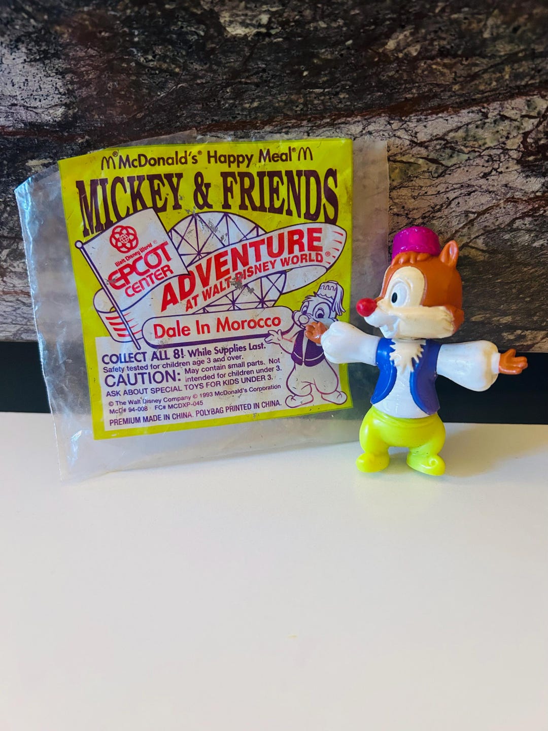 Dale in Morocco Mickey Figures Adventure 1993 Happy Meal Toy Figure - Etsy