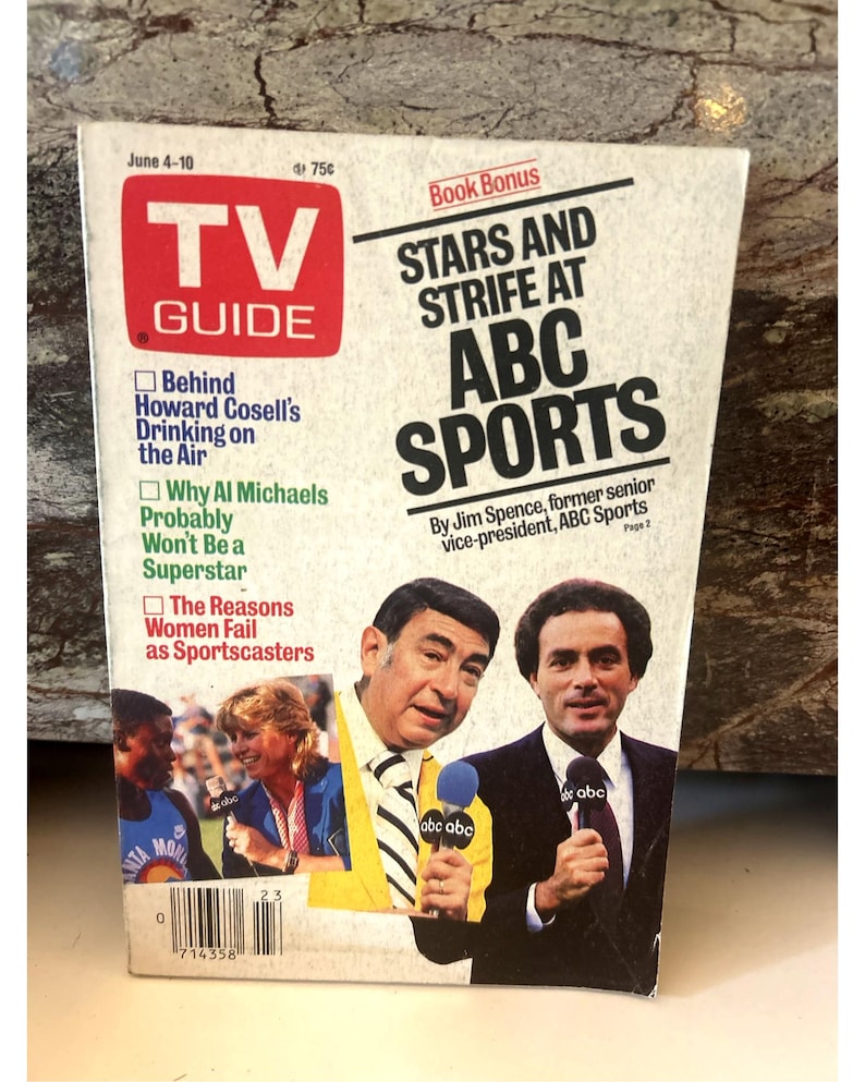 1988 ABC Sports TV Guide - Etsy