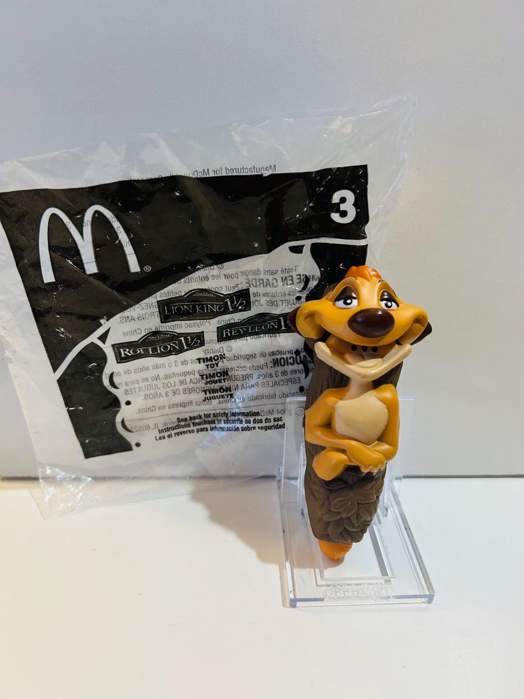 Lion King Timon Happy Meal Toy - Etsy