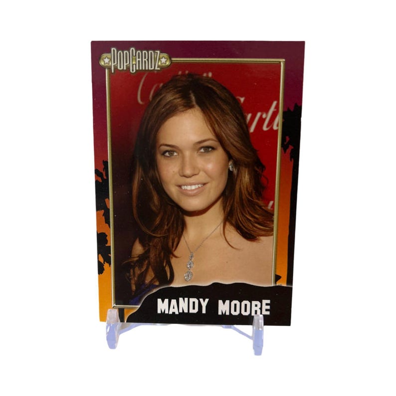 Mandy Moore Trading Card #18 - Etsy