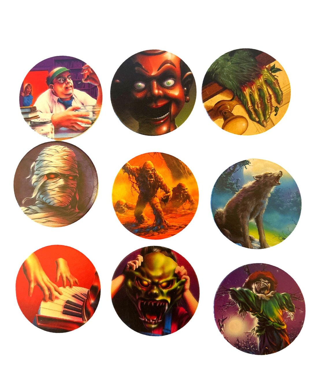 90s Pogs Choose Your Milk Cap, Goosebumps - Etsy