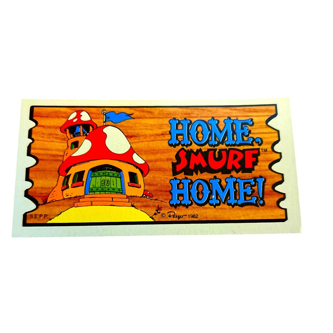 Smurfs (1982) #25 Vintage Trading Card - Etsy