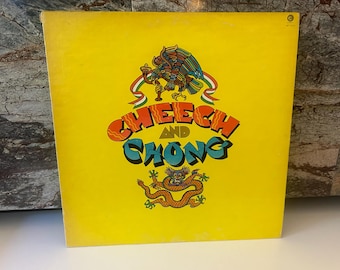 Vintage Cheech and Chong Big Bambu LP Record Vinyl 12" 1972 70s Comedy ...