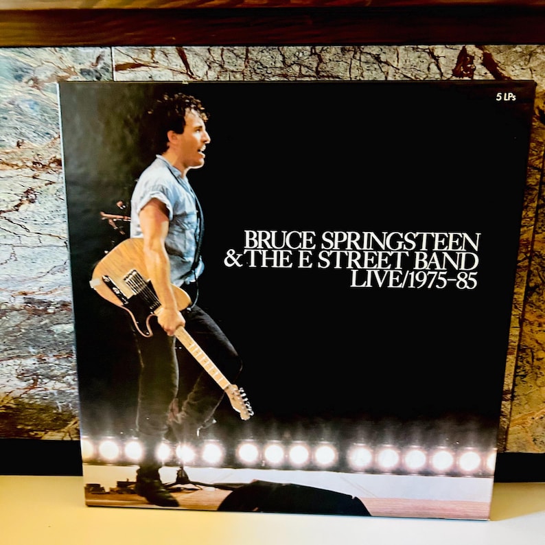 Bruce Springsteen 5LP Box Set 1986 LP Live 1975-85 Album - Etsy Australia
