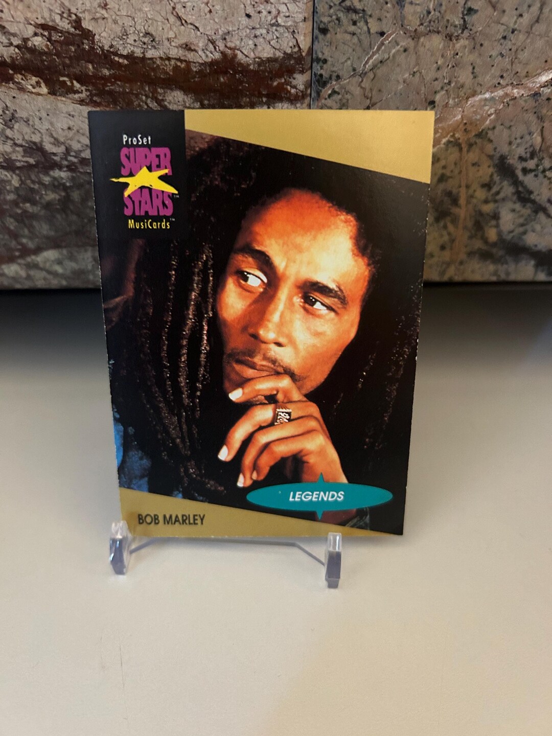 Bob Marley #16 1991 Super Stars Trading Card - Etsy