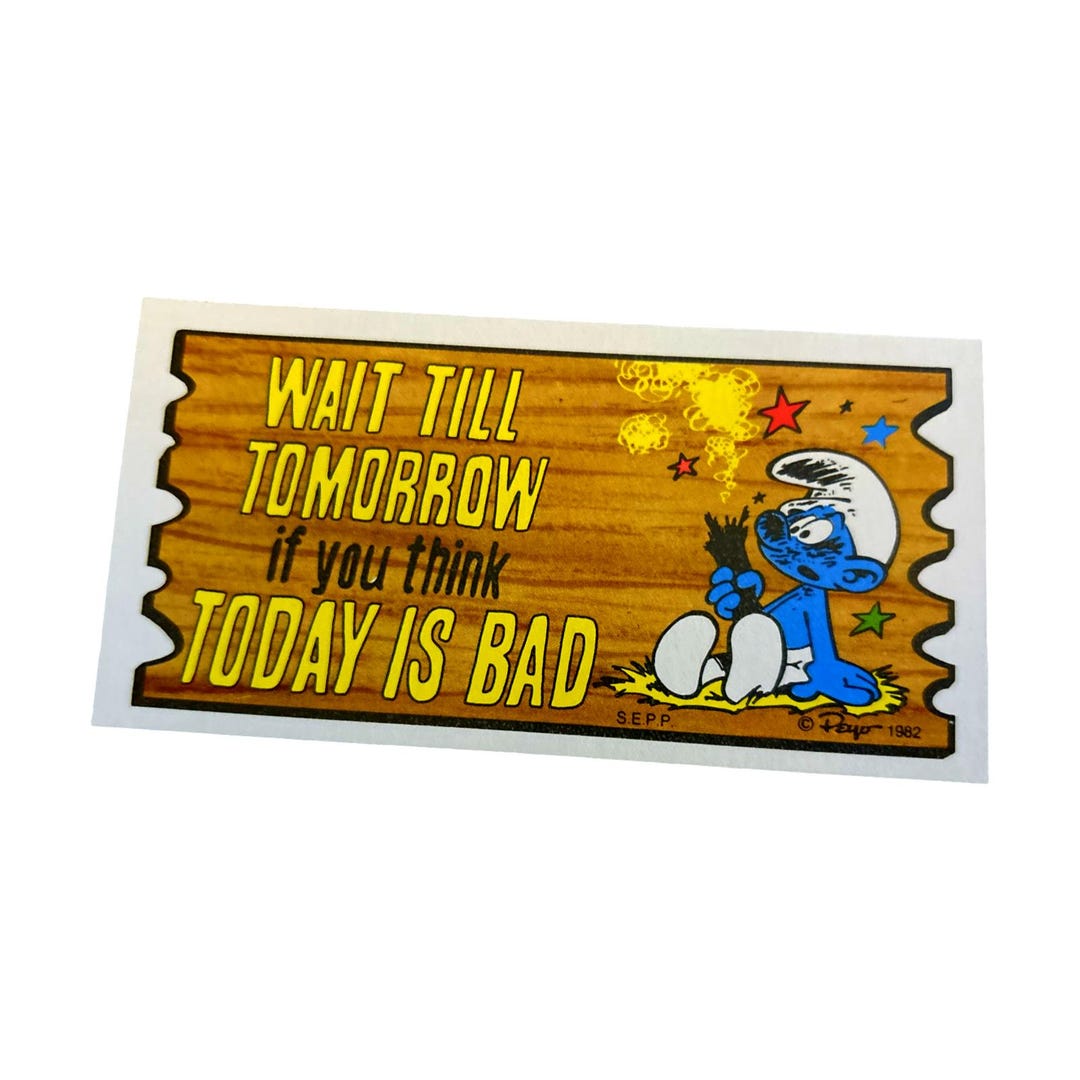 Smurfs (1982) #49 Vintage Trading Card - Etsy