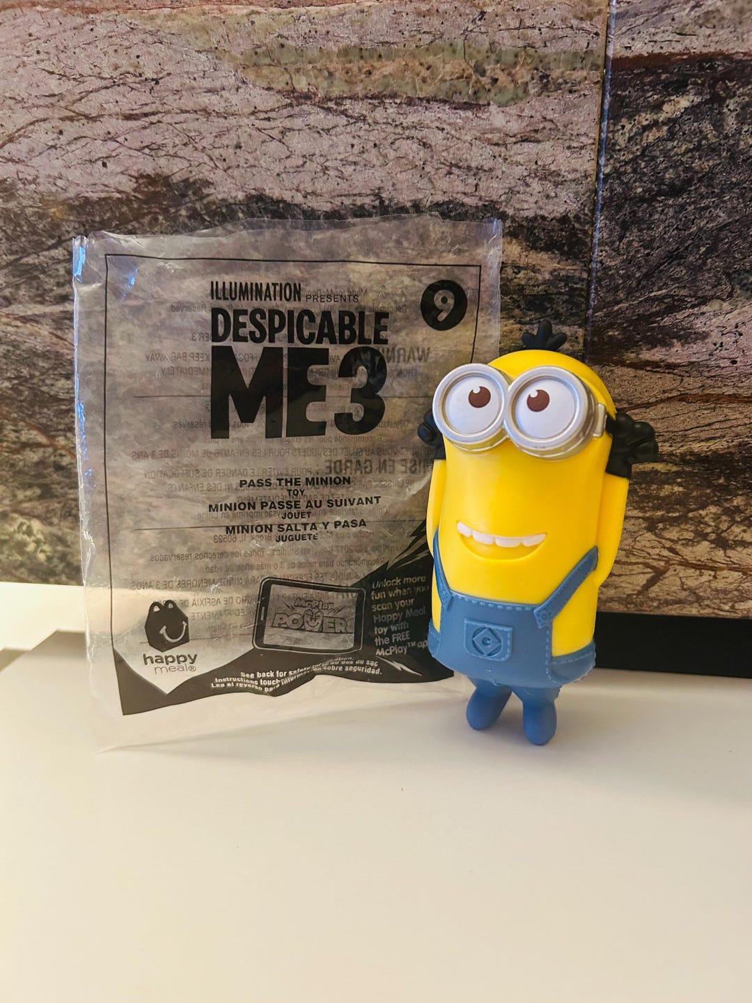 Despicable Me 3 Pass the Minion Happy Meal Toy - Etsy