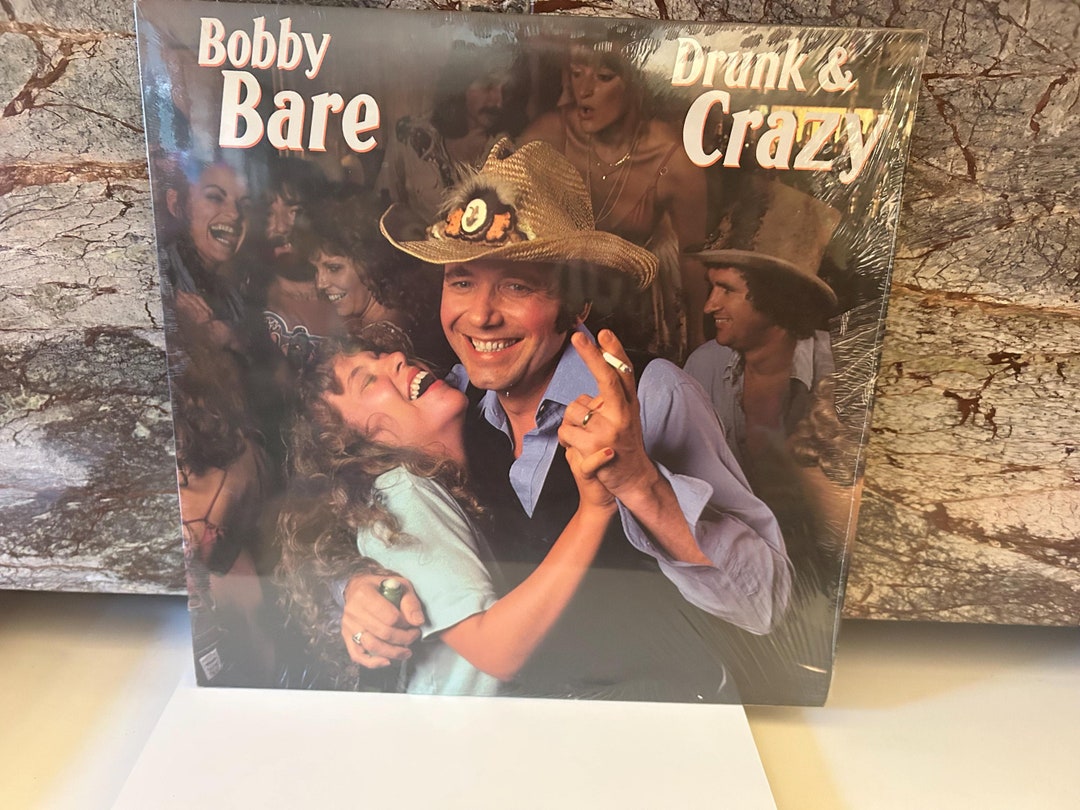 Bobby Bare 1980 Drunk & Crazy LP Vinyl Record - Etsy